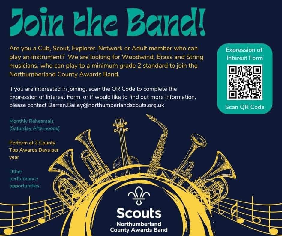 Northumberland Scouts | County Band Members
